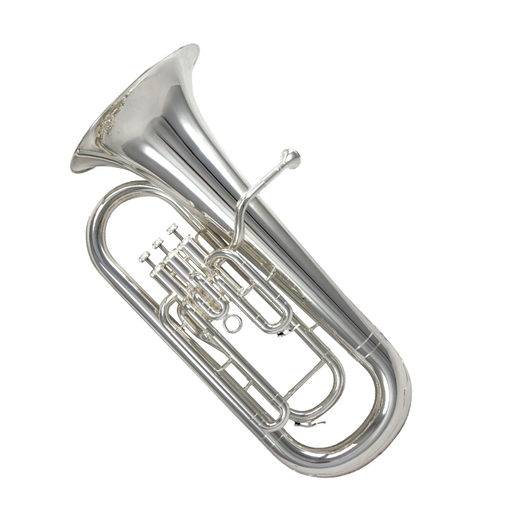 Cambridge Cadet Student 3 Valve Euphonium Silver Plate - Euphoniums ...